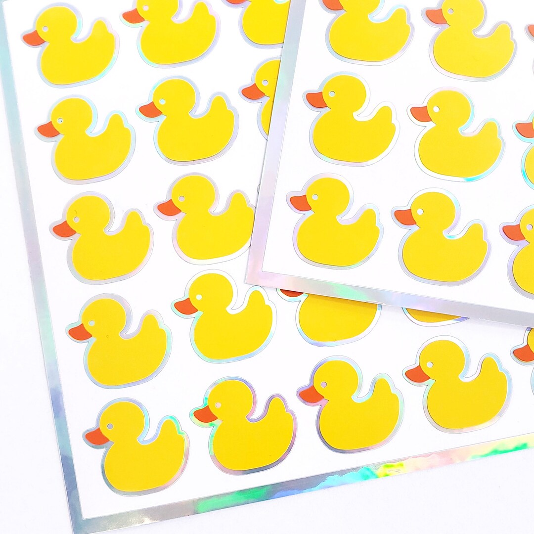 Rubber Ducky Stickers Set of 35 Small Duck Vinyl Decals. - Etsy