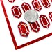 Red Gemstone Stickers, Set of 36 Small Sparkly Ruby Gem Shaped Vinyl ...