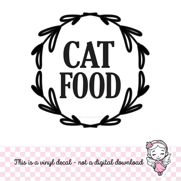 Cat Food Container - Etsy