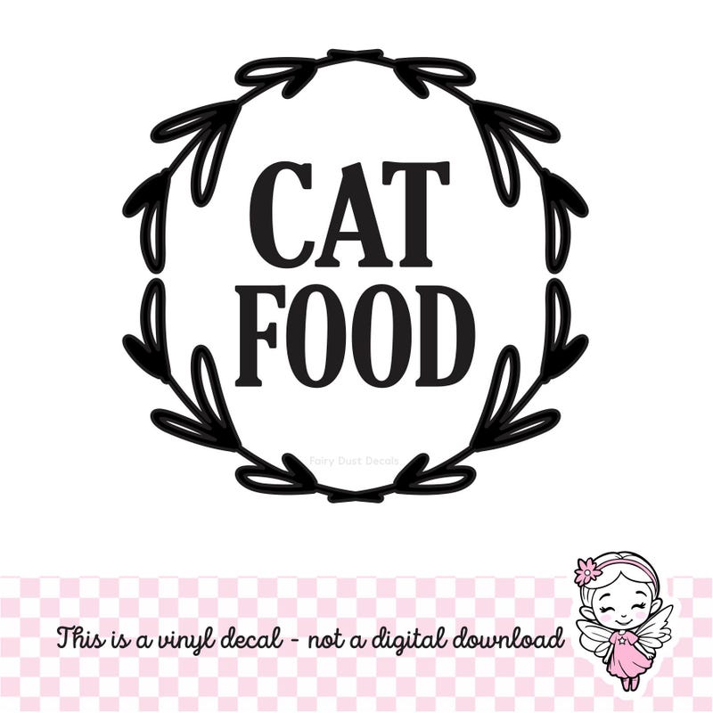 Cat Food Container - Etsy