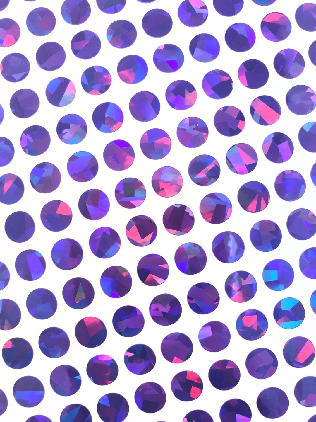 Purple Dot Stickers Set of 150 or 400 Vinyl Spot Decals - Etsy