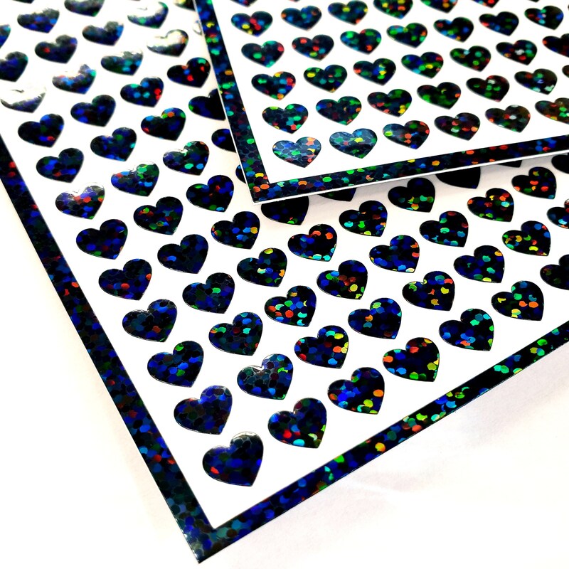 Small Heart Stickers - Etsy