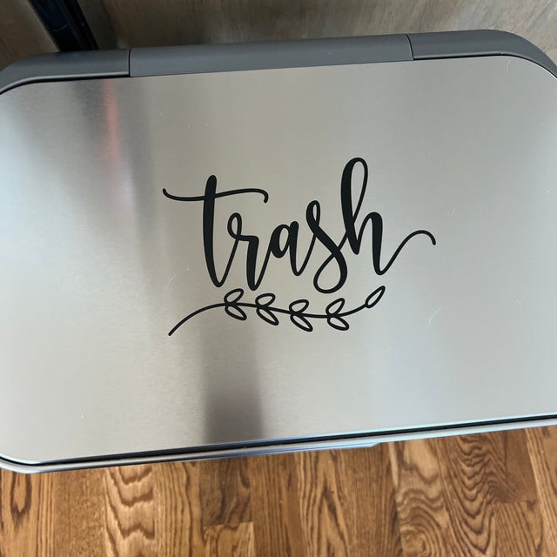 Trash Decal Organize Your Home Kitchen and Garage Computer - Etsy