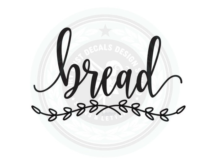 Bread Label SVG - Etsy