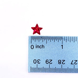 Red Stars Sticker Sheet, Set of 192 Star Vinyl Decals, Decorative ...