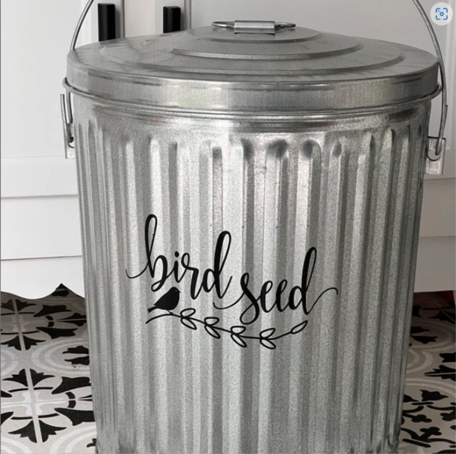 Bird Seed Decal Bird Seed Container Label Vinyl Decal Wild - Etsy