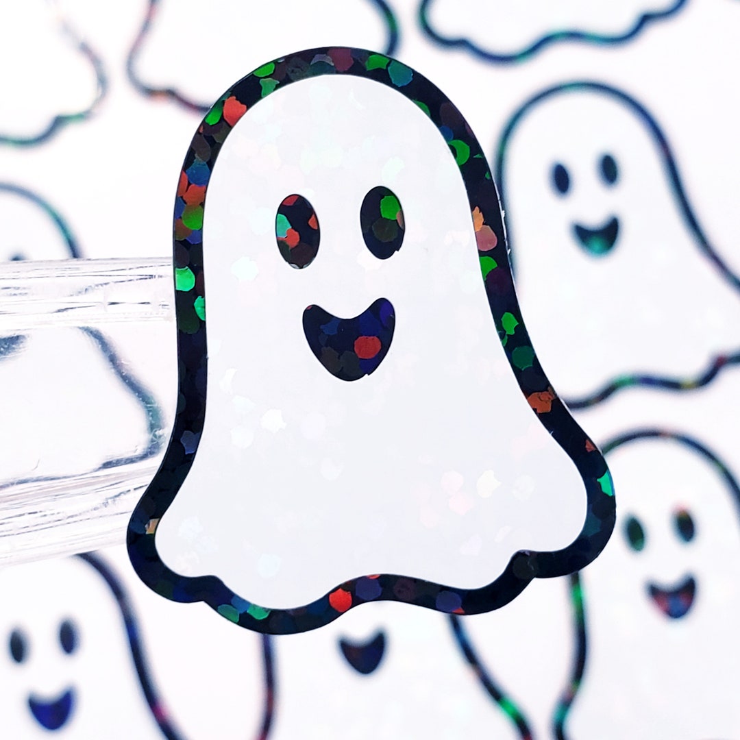 Ghost Stickers: Spooky Halloween Decor, Set of 30 - Etsy