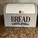 Bread Box Decal, Bread Box Storage Label, Farmhouse Style Pantry Decor ...
