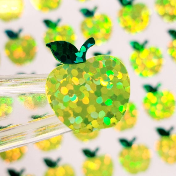 Yellow Apple Sticker
