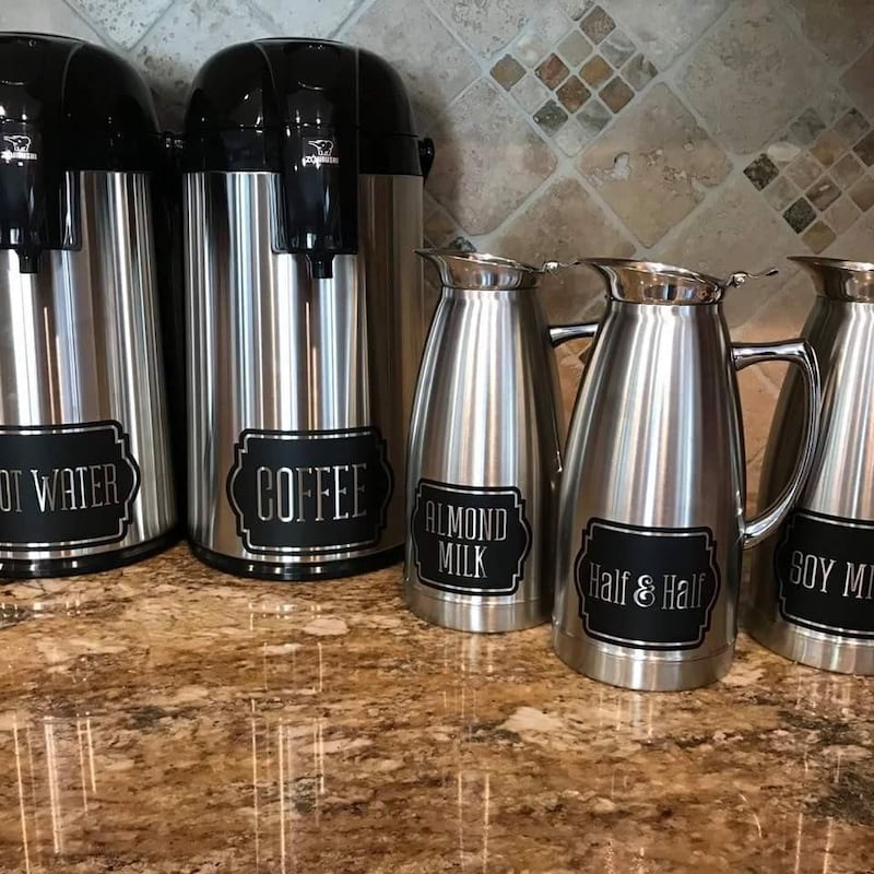 Custom Wedding Bar Decal - Etsy