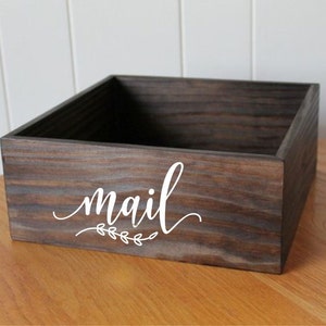 Mail Decal, Home and Office Organization, Mail Box Container Sign ...