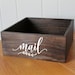Mail Decal, Home and Office Organization, Mail Box Container Sign ...