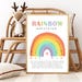 Rainbow Breathing Poster | Mindful Breathing Exercise | Calm Corner ...