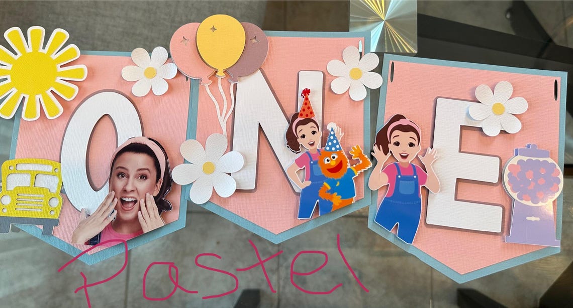 Miss Rachel High Chair Banner, Ms Rachel Birthday Decorations, Ms ...