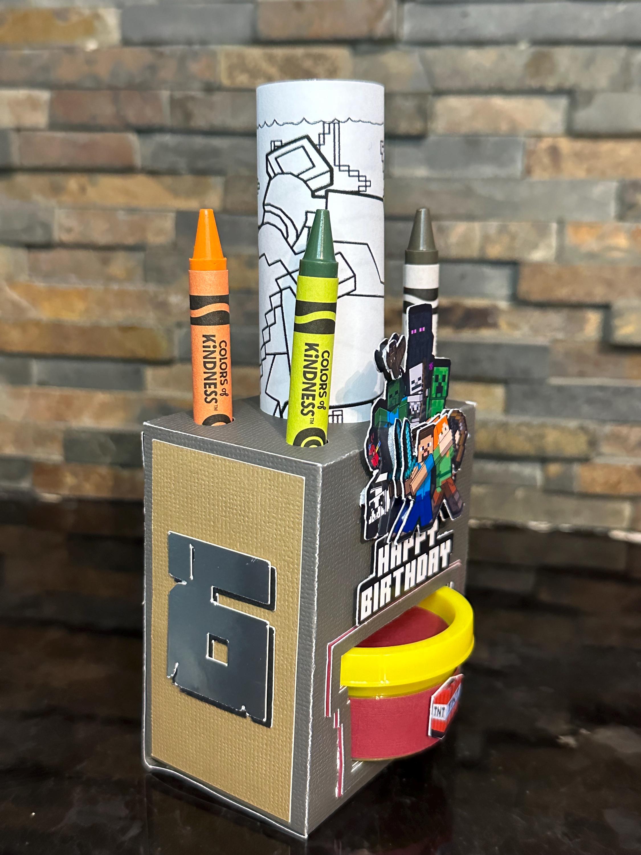 Roblox Theme Birthday Bundle, Minecraft Birthday, Gable Boxes, Hubba ...