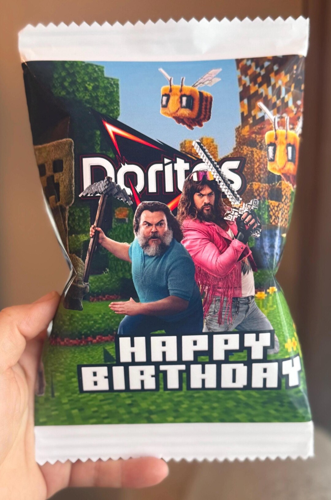 Minecraft Chips, Minecraft Candy, Minecraft Favors - Etsy