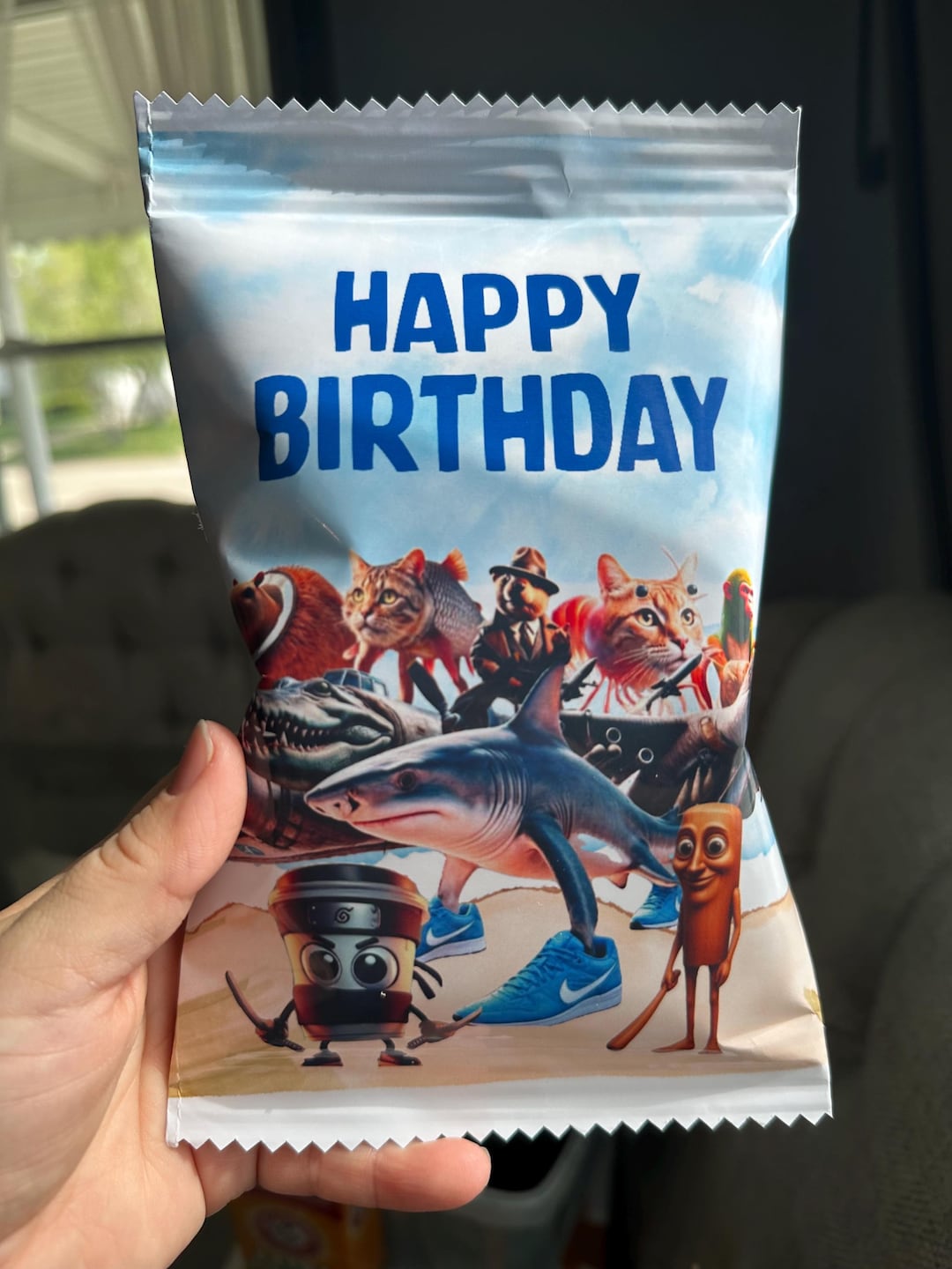 Italian Brainrot Chip Bags, Italian Brain Rot Meme, Brainrot Candy ...