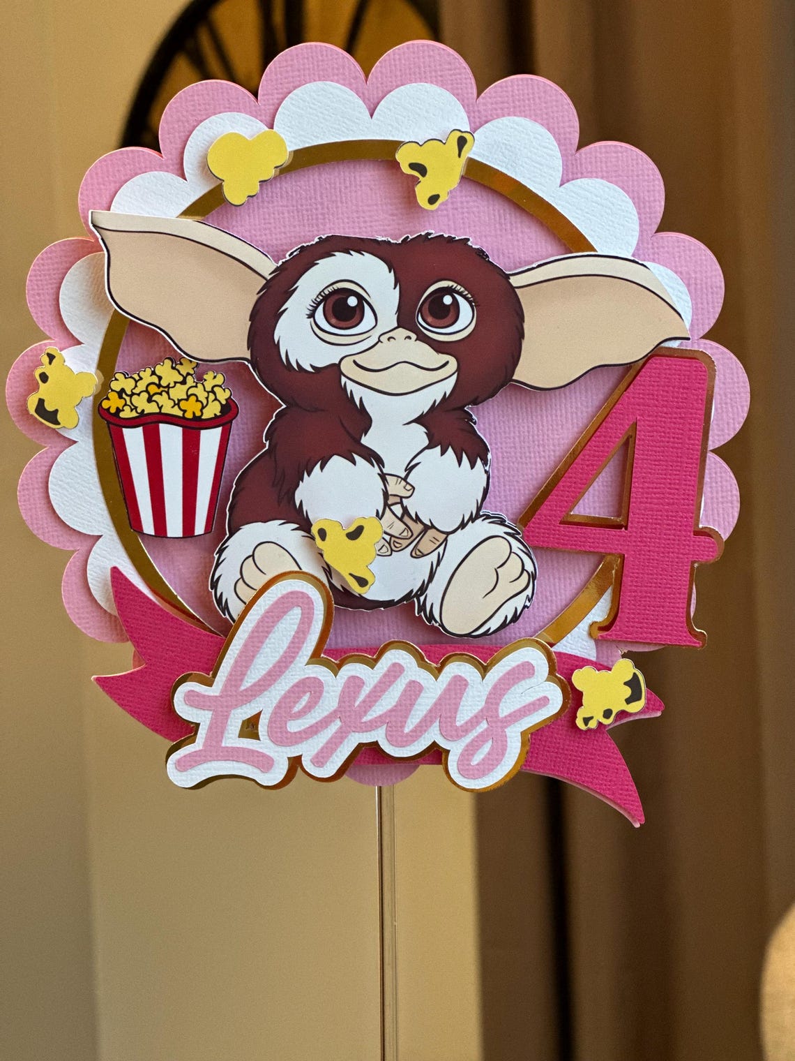 Gizmo Custom Cake Topper, Gremlins Cake Topper - Etsy