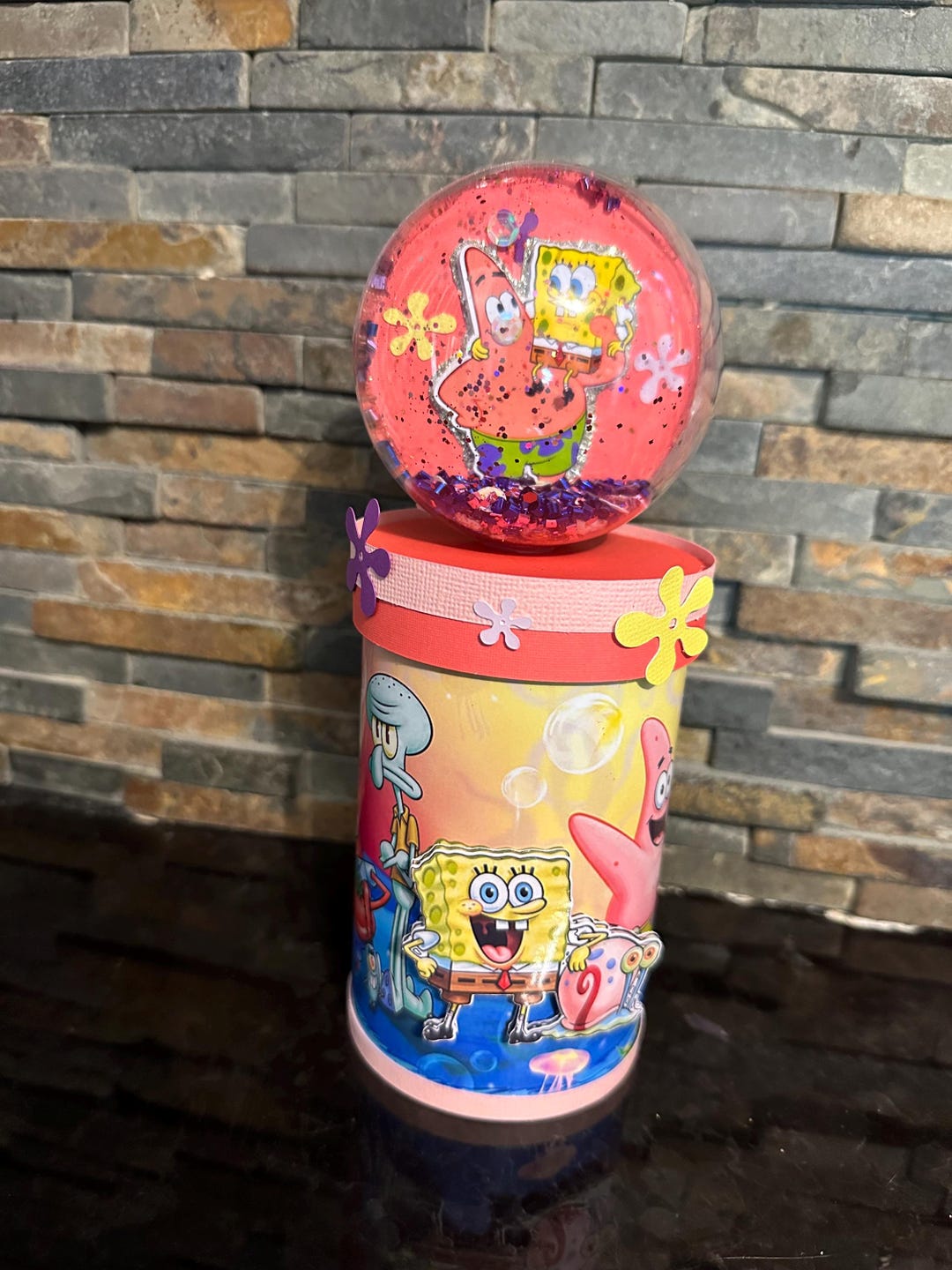 Spongebob Birthday, Standing Pringles Shaker, Custom Party Favors ...