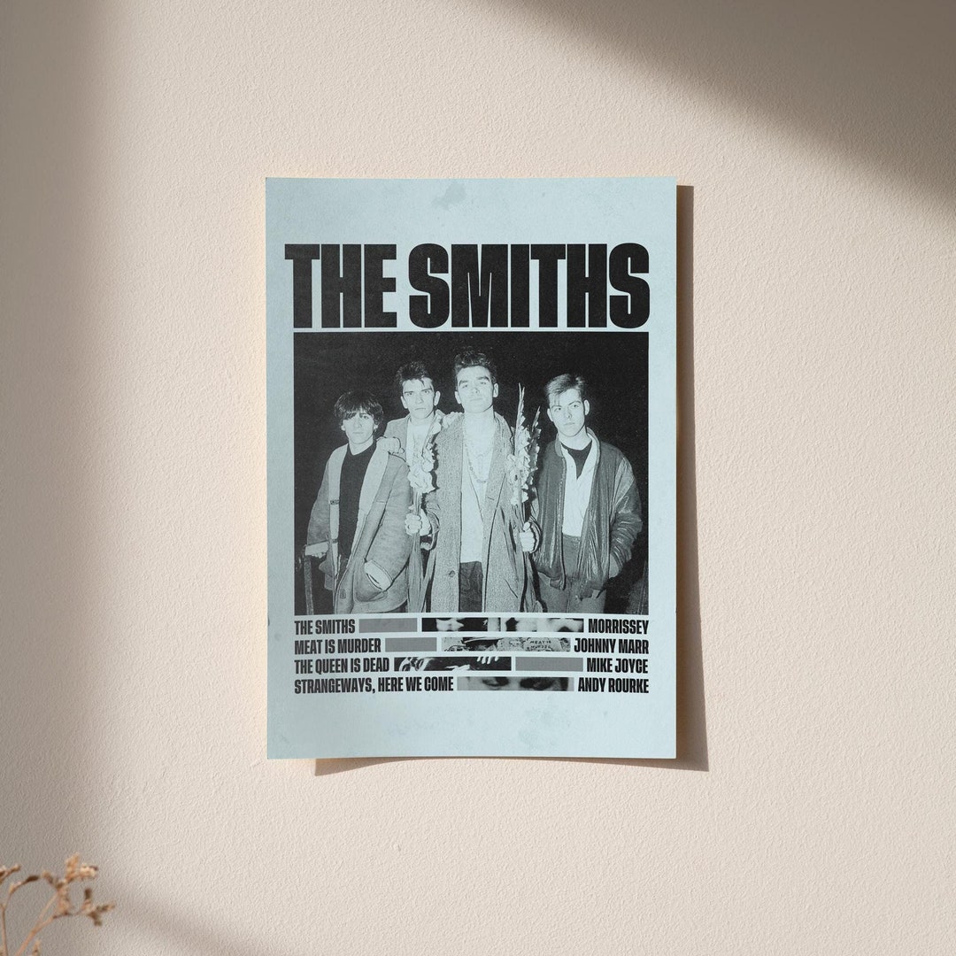 The Smiths Poster: Indie Rock Modern Wall Art (digital Print) - Etsy