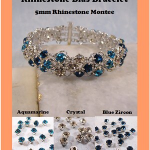 5mm Rhinestone Montee Beads - Choose Color - Etsy