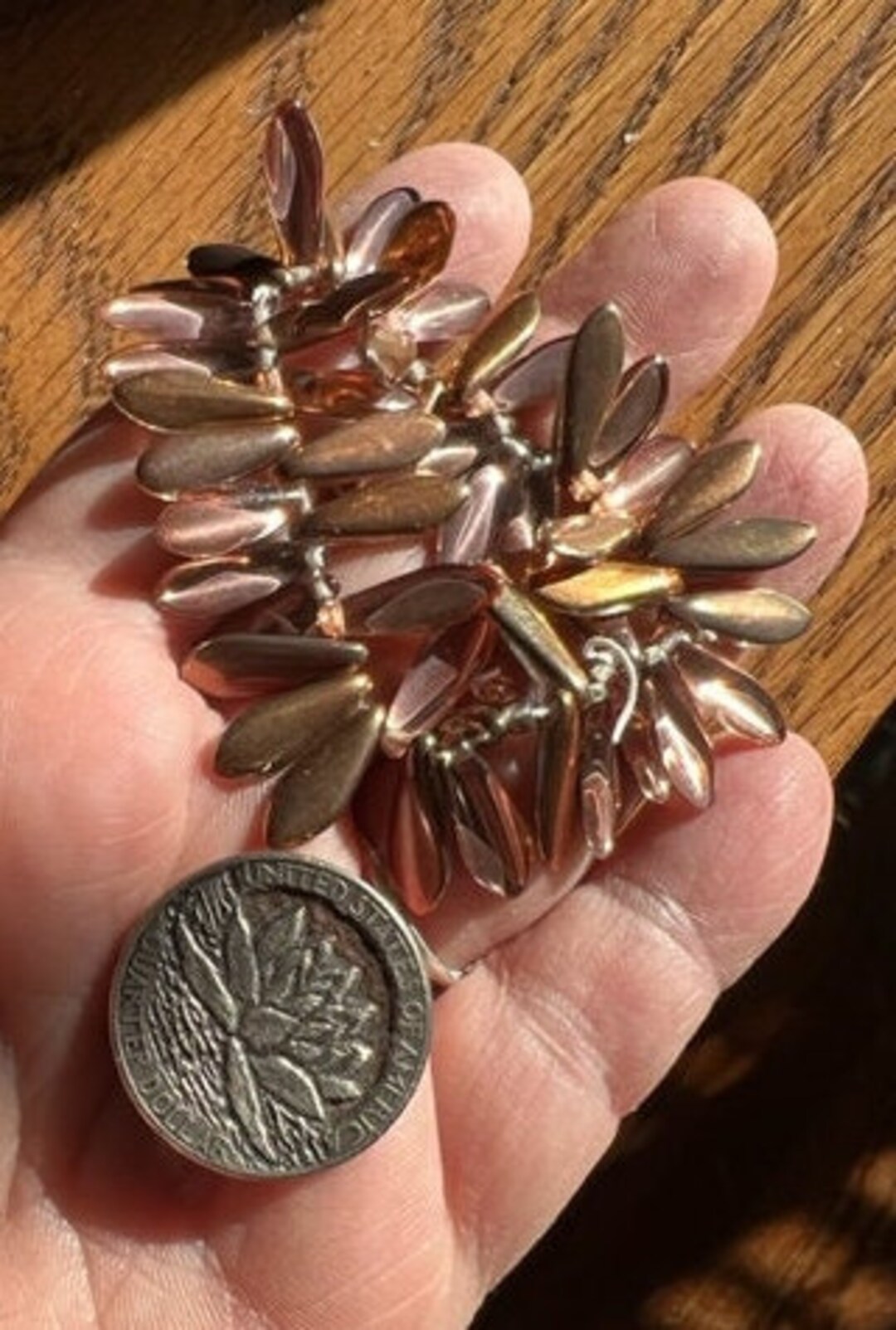 Shiny Copper Color Glass Spears or Daggers - Etsy