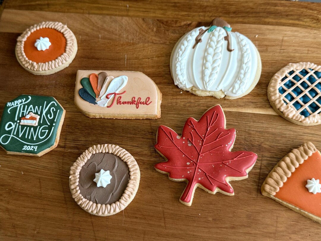 Thanksgiving Cookies sweet as Pie - Etsy