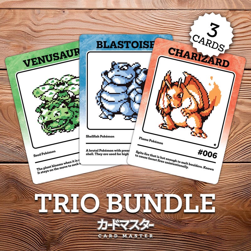 Pokenots Card Pack - Etsy Australia