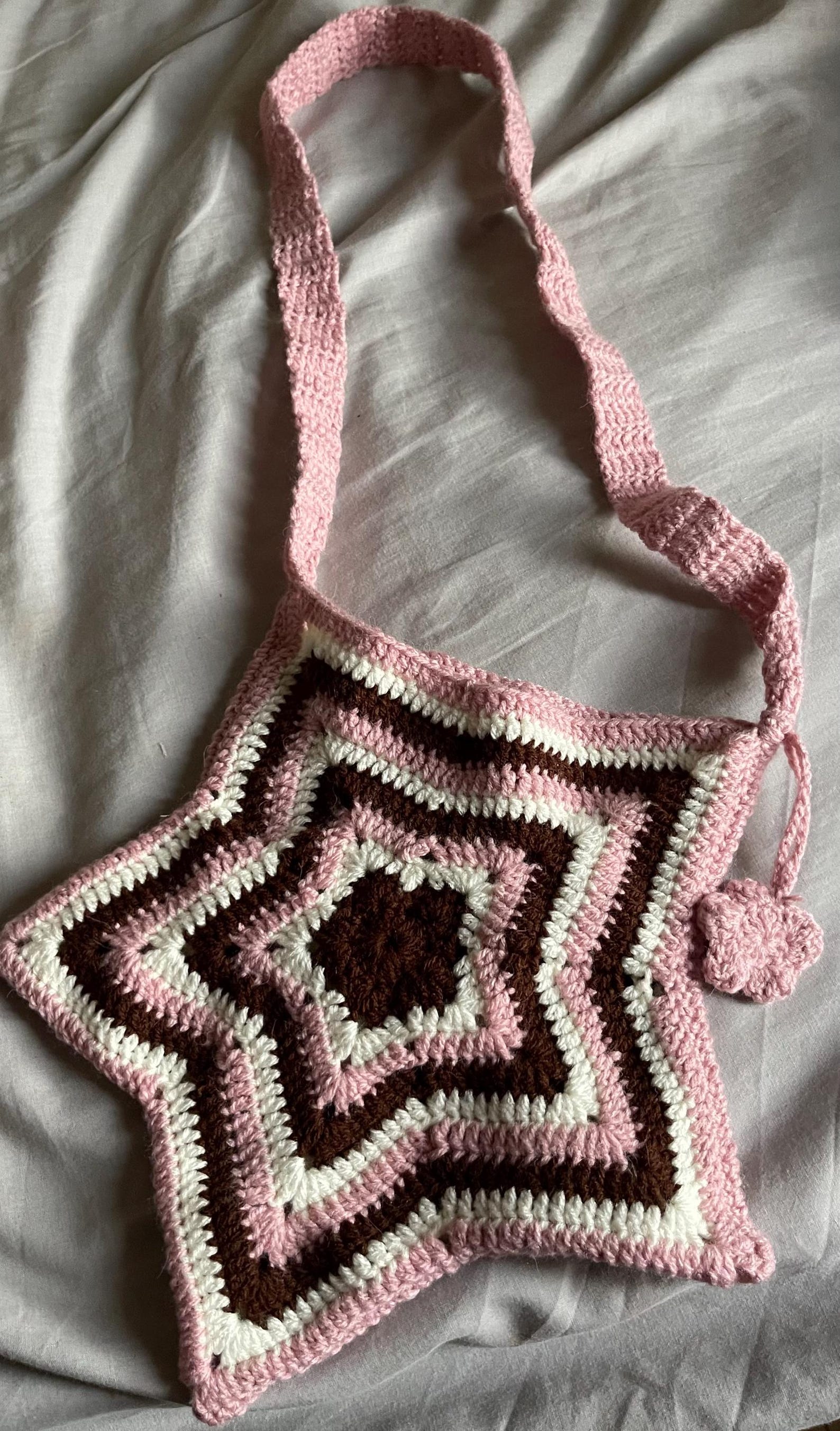 Crochet Star Bag Pattern | Advanced Beginner to Intermediate | Easy-to ...
