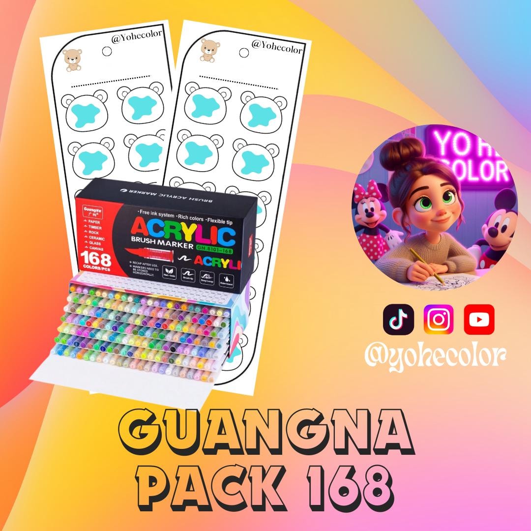 Guangna 168 Template Color Swatch Template Swatch Teddy Bear Design - Etsy