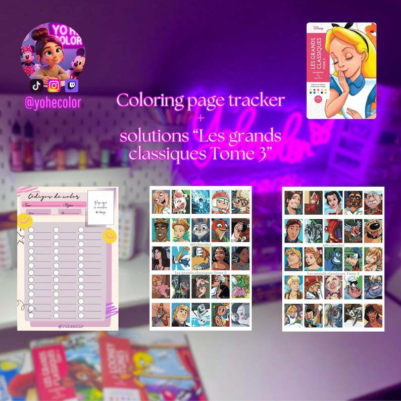 Color Codes - Color Codes - Coloring Page Tracker - Solutions Grands ...