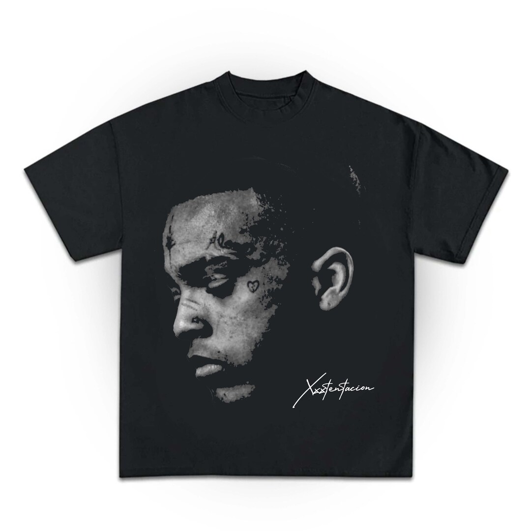 Xxxtentacion Dtg Graphic T-shirt Design PNG DTF Poster PNG Printable ...