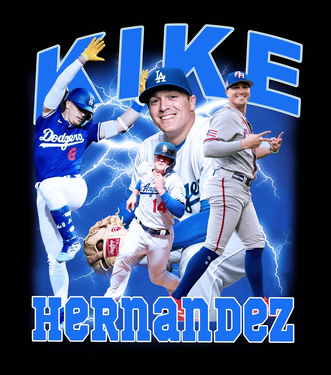 Kike Hernandez Png , Ready to Print, Printable Design, Hiphop Artist ...