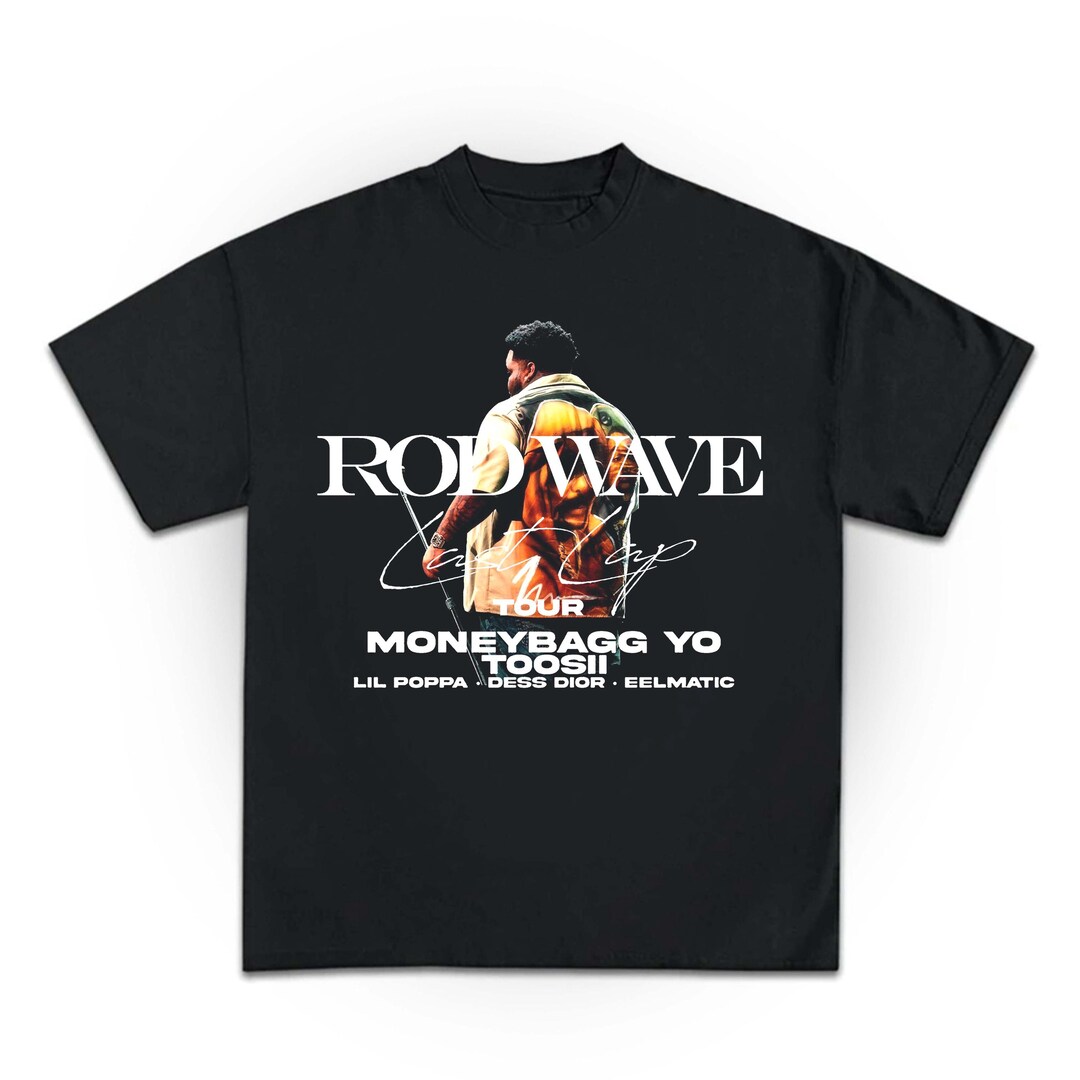 Rod Wave Tour Bootleg Dtg Png Concert Tee Fan Art Rapper Rod Wave 300 ...
