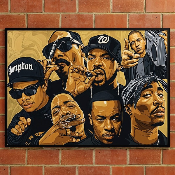 Old School Hip Hop Poster - Etsy