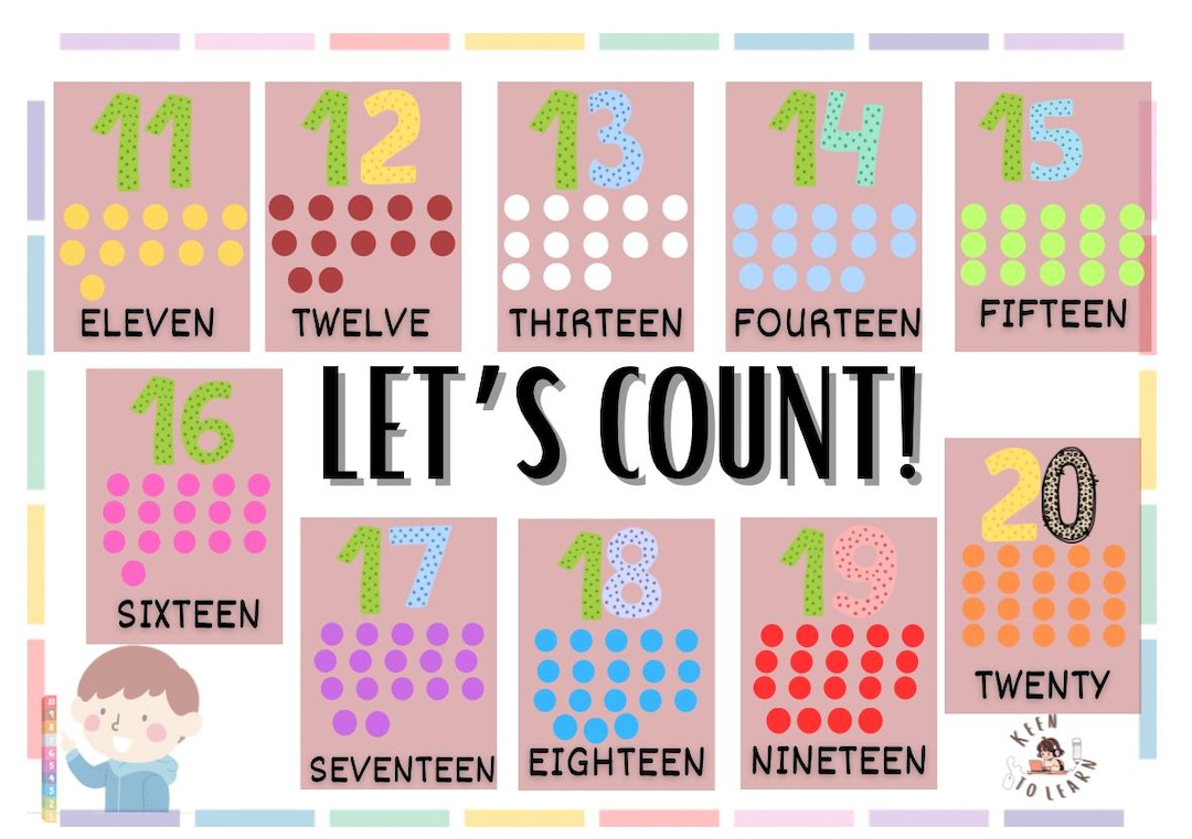 Advanced Counting Charts - Etsy