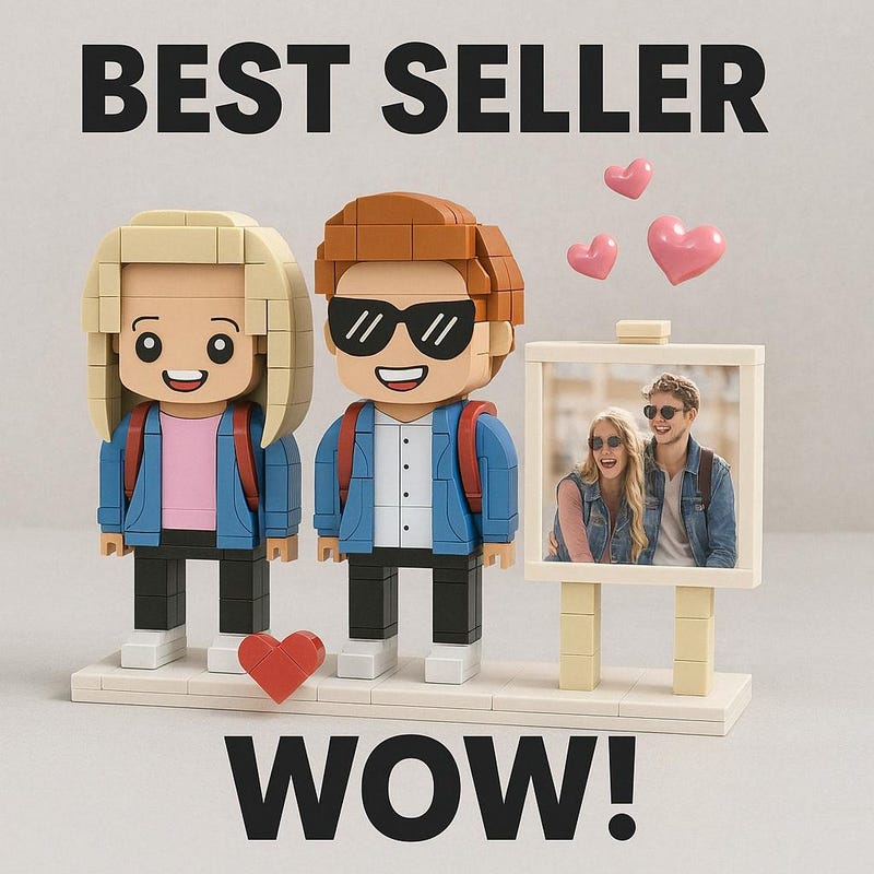 Brick Mini Figures Family - Etsy