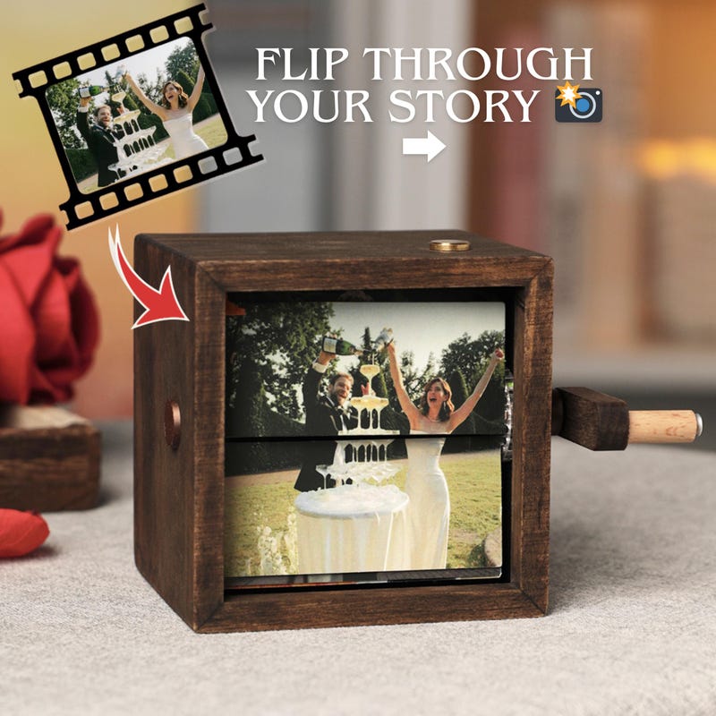 Custom Photo Flip Box - Etsy