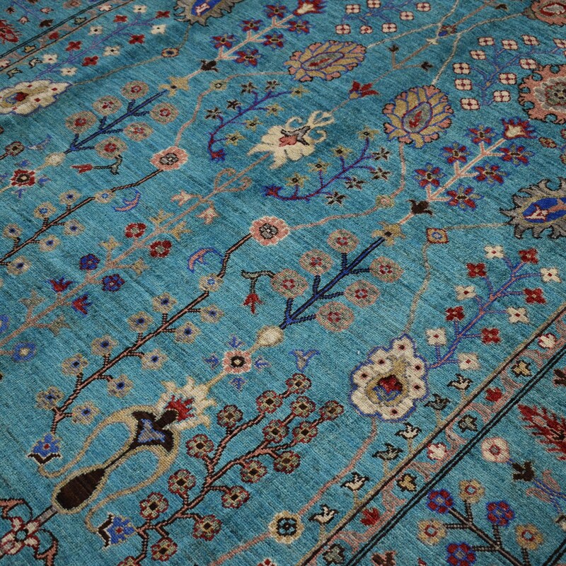 Turquoise Rug - Etsy