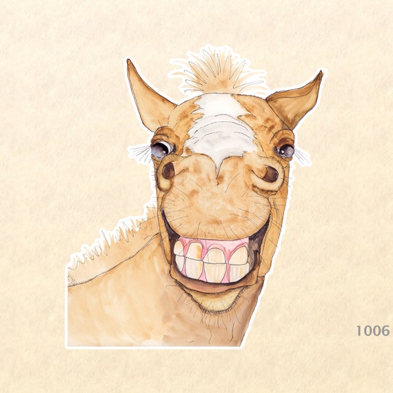Grinning Horse