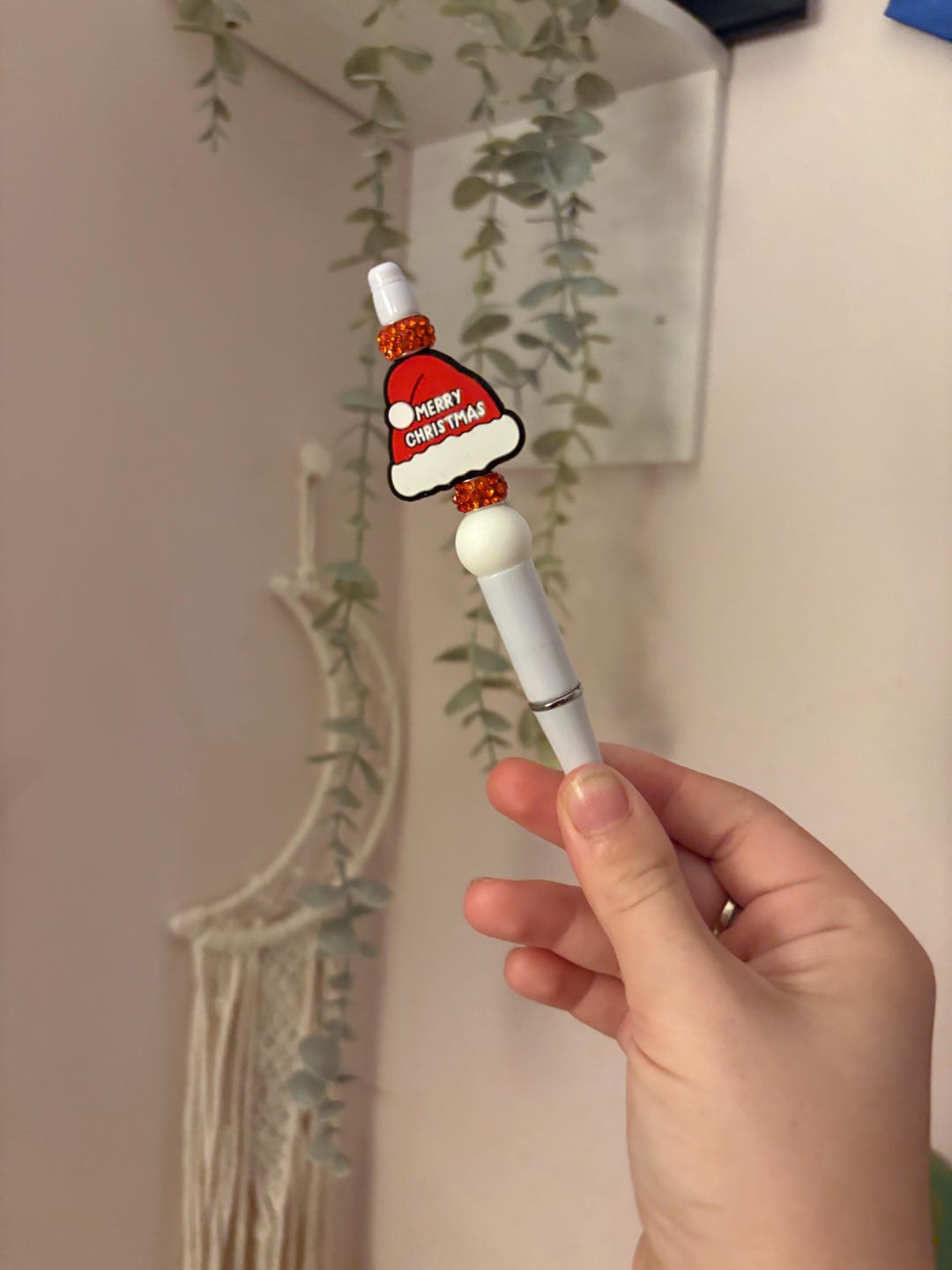 Santa Hat Pen - Etsy