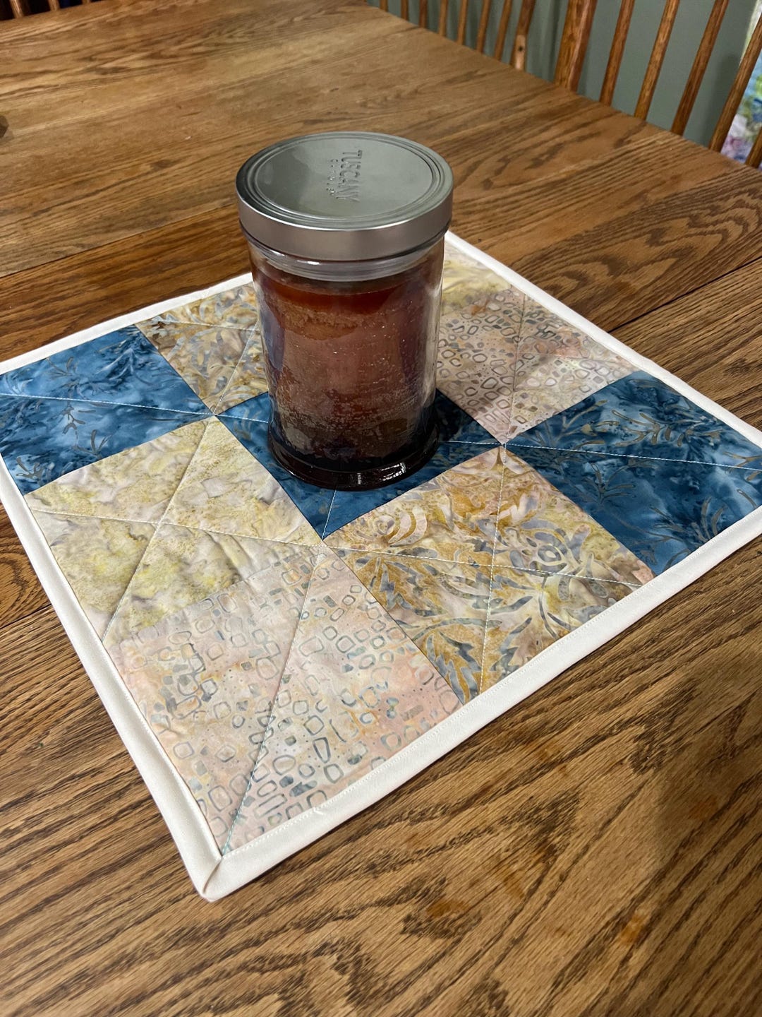 Batik Table Topper - Etsy