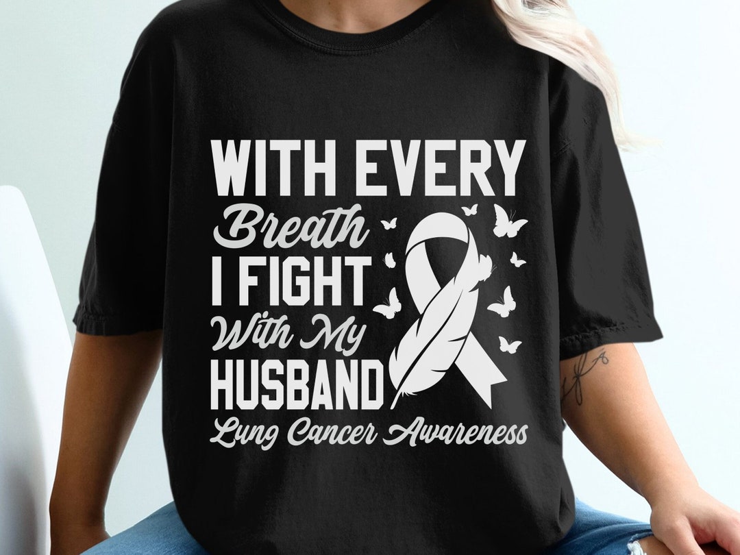 Lung Cancer Awareness SVG: White Ribbon Design (digital Download) - Etsy