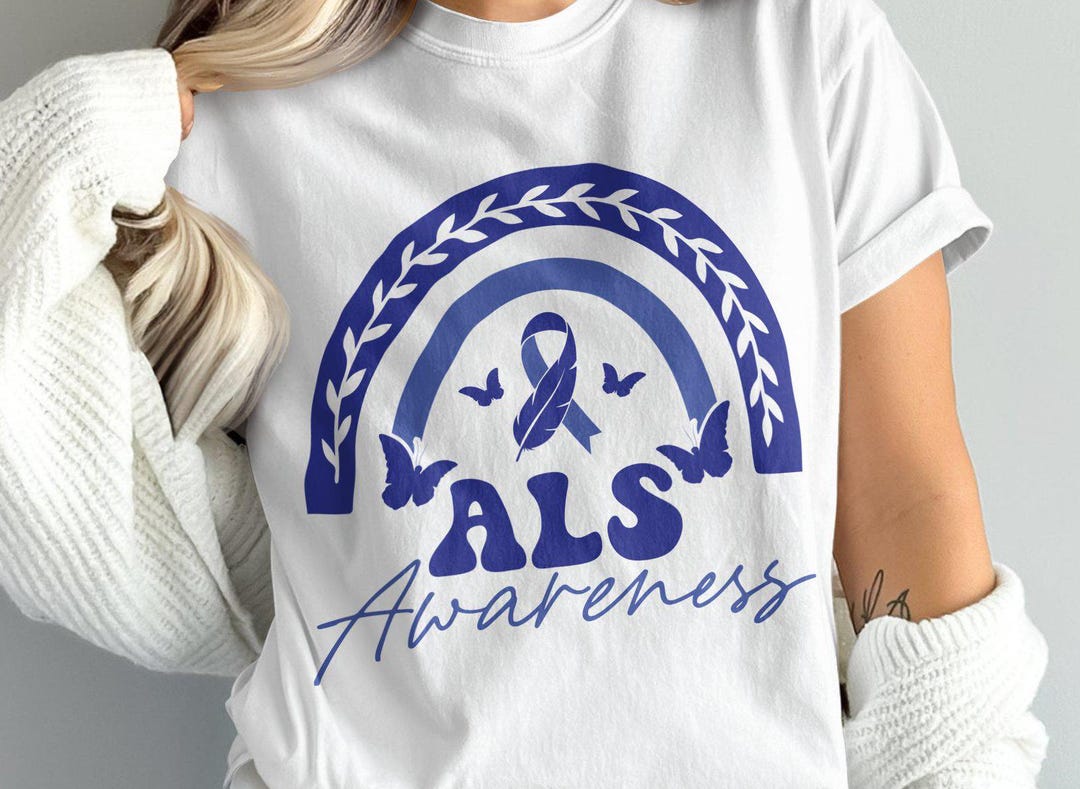 ALS Awareness Png Svg, ALS Awareness Rainbow Png, ALS Rainbow, Als ...