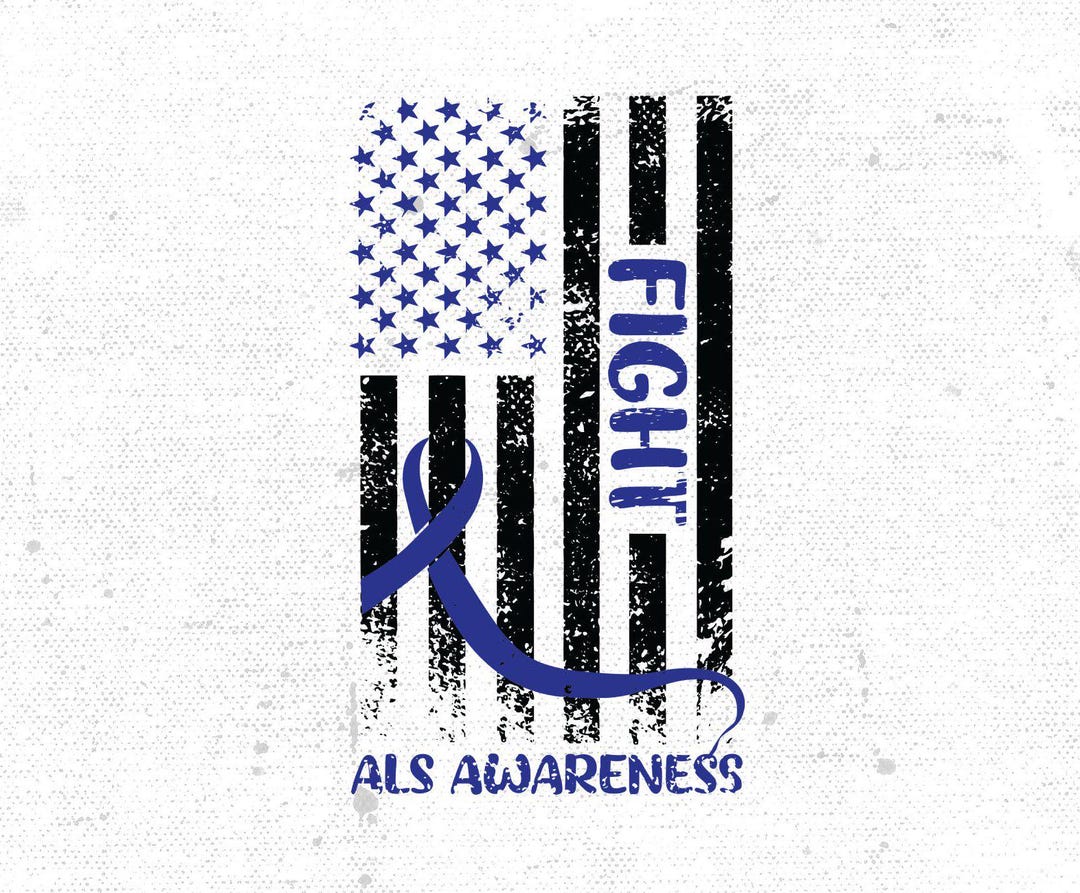 ALS Awareness Png Svg, ALS Awareness Flag Png , Als Support Svg Cricut ...
