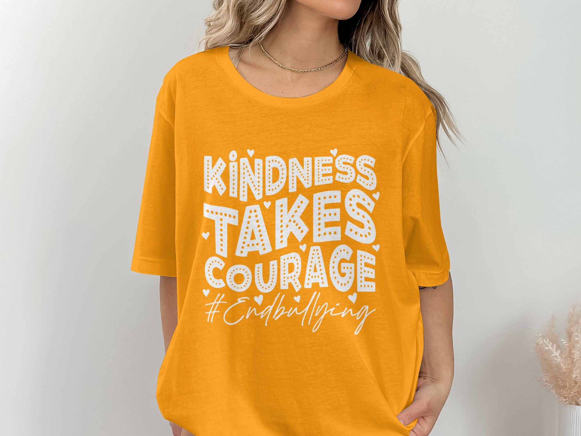 Unity Day Svg Png, Kindness Takes Courage #endbullying Svg, Anti Bully ...