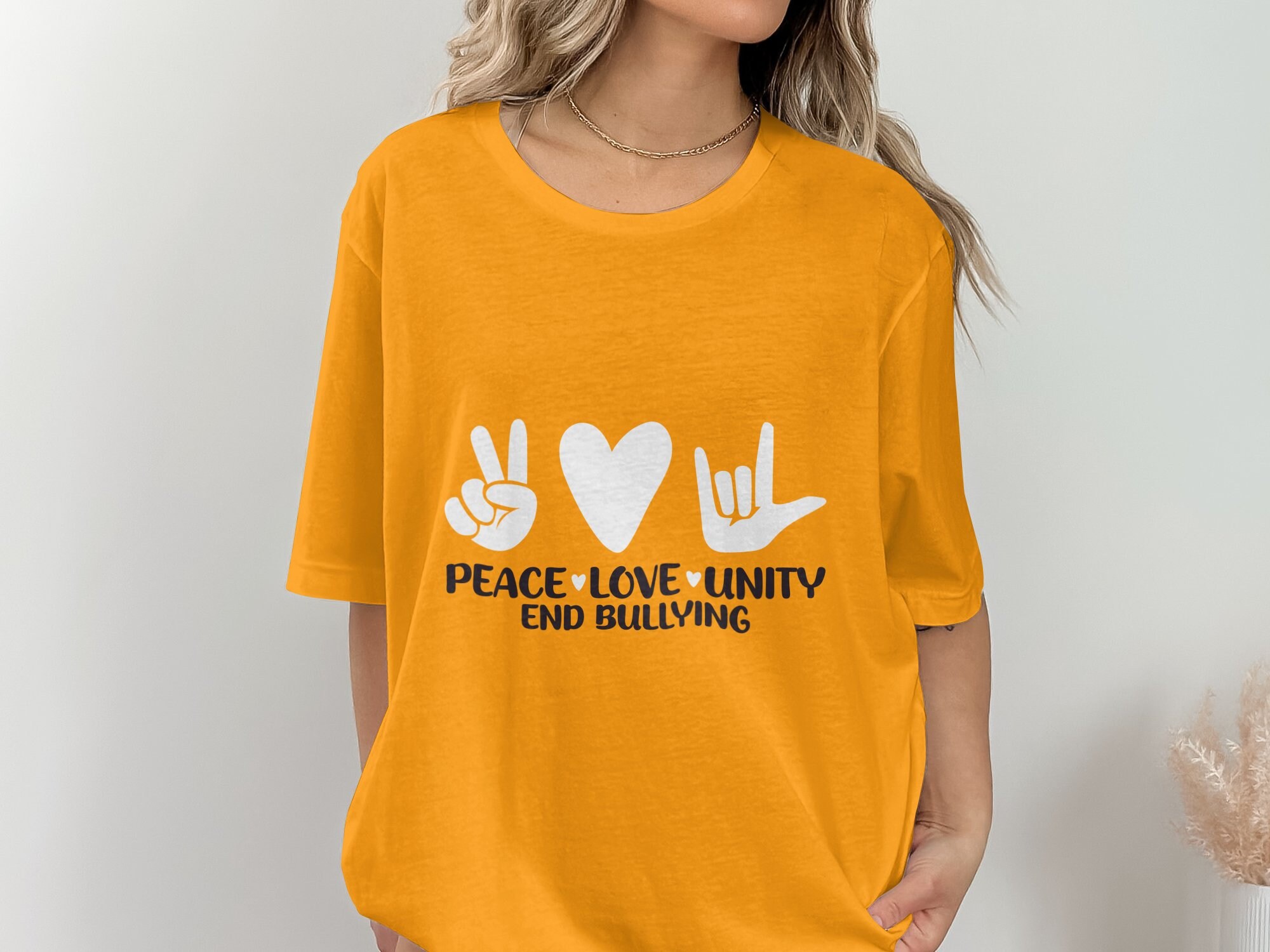 Peace Love Unity SVG: Anti Bullying Design (digital Download) - Etsy