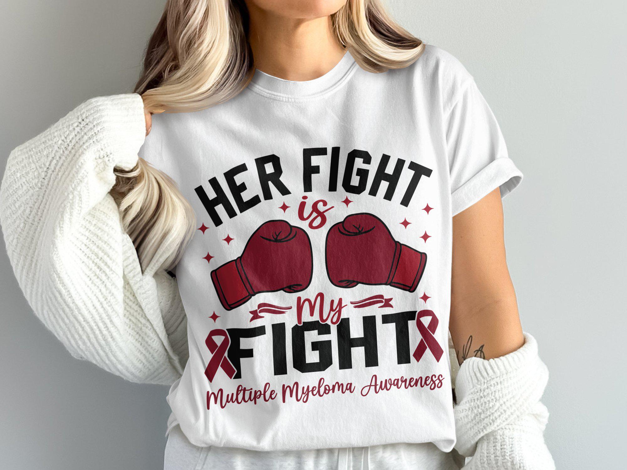 Multiple Myeloma Awareness Png Svg, Her Fight is My Fight Png, Multiple ...