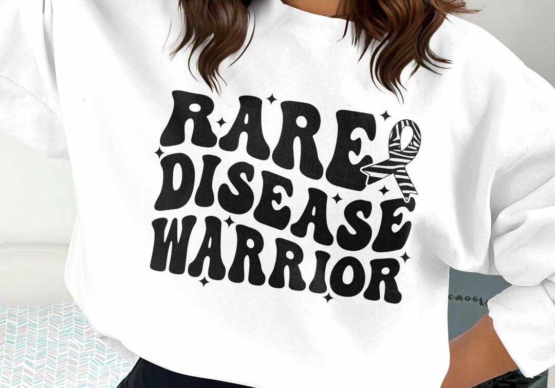 Retro Rare Disease Warrior Png Svg, Rare Disease Support Svg, Ehlers ...
