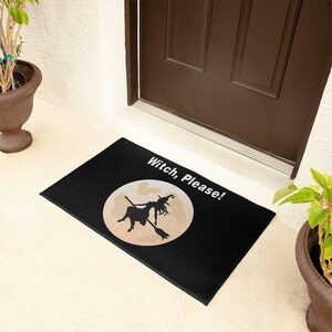 Witch, Please Welcome Mat, Halloween Welcome Mat - Etsy